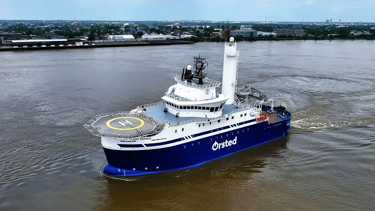 ECO Edison: Ørsted's New Walk-to-Work Vessel Enhances US Offshore Wind Projects